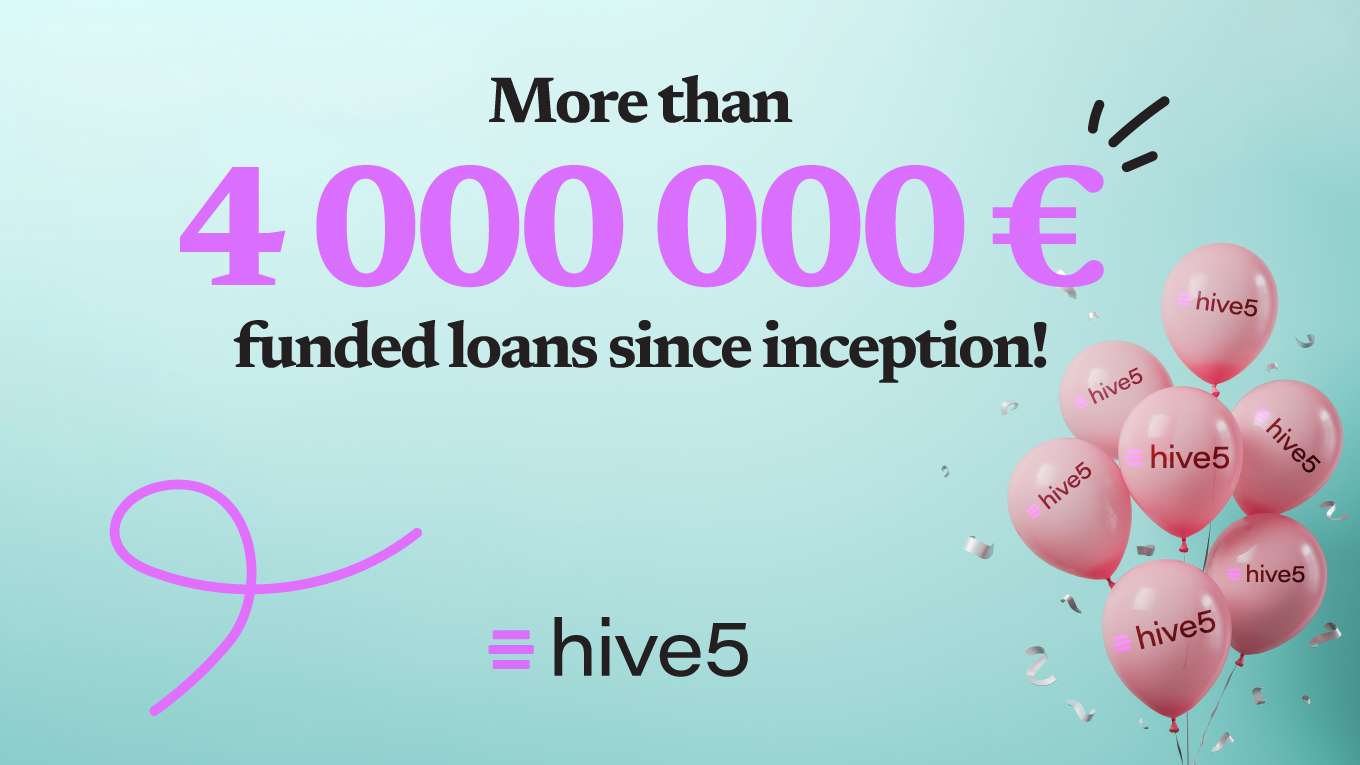 Hive5 has achieved a 4 000 000 Euros of funded loan since its ...